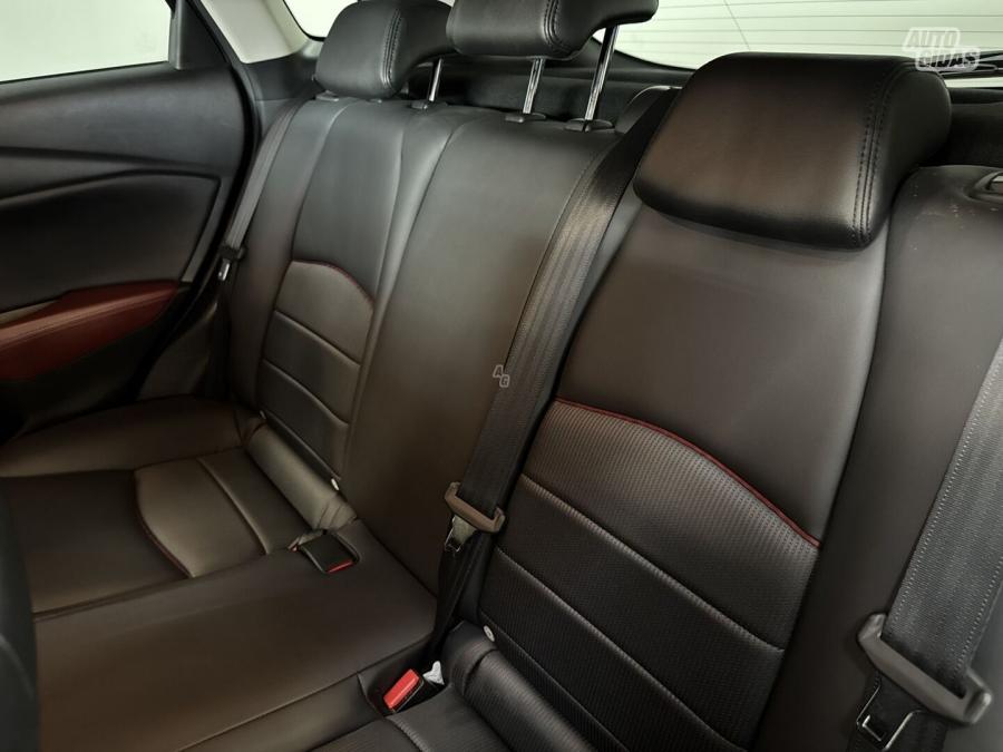 Pelēks Mazda CX-3 2018 Viļņa, ar dzinēja tilpumu 2.00 L un nobraukumu 196 tūkst. km par 10700 €, foto 16 vietnē AUTOMOTO.COM.LV