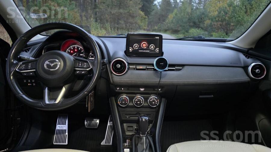 Pelēks Mazda CX-3 2018 Rīga, ar dzinēja tilpumu 2.00 L un nobraukumu 89 tūkst. km par 17100 €, foto 11 vietnē AUTOMOTO.COM.LV