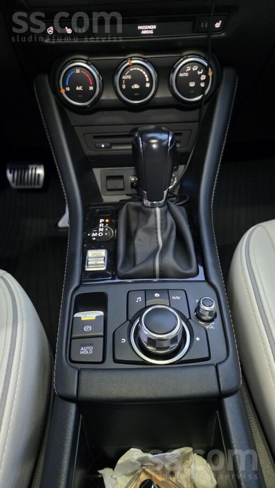 Pelēks Mazda CX-3 2018 Rīga, ar dzinēja tilpumu 2.00 L un nobraukumu 89 tūkst. km par 17100 €, foto 13 vietnē AUTOMOTO.COM.LV