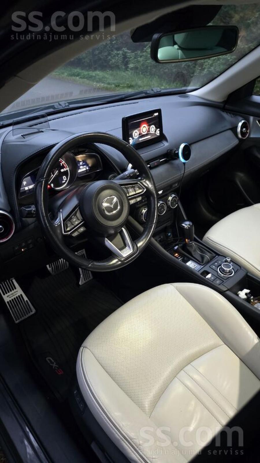 Pelēks Mazda CX-3 2018 Rīga, ar dzinēja tilpumu 2.00 L un nobraukumu 89 tūkst. km par 17100 €, foto 14 vietnē AUTOMOTO.COM.LV