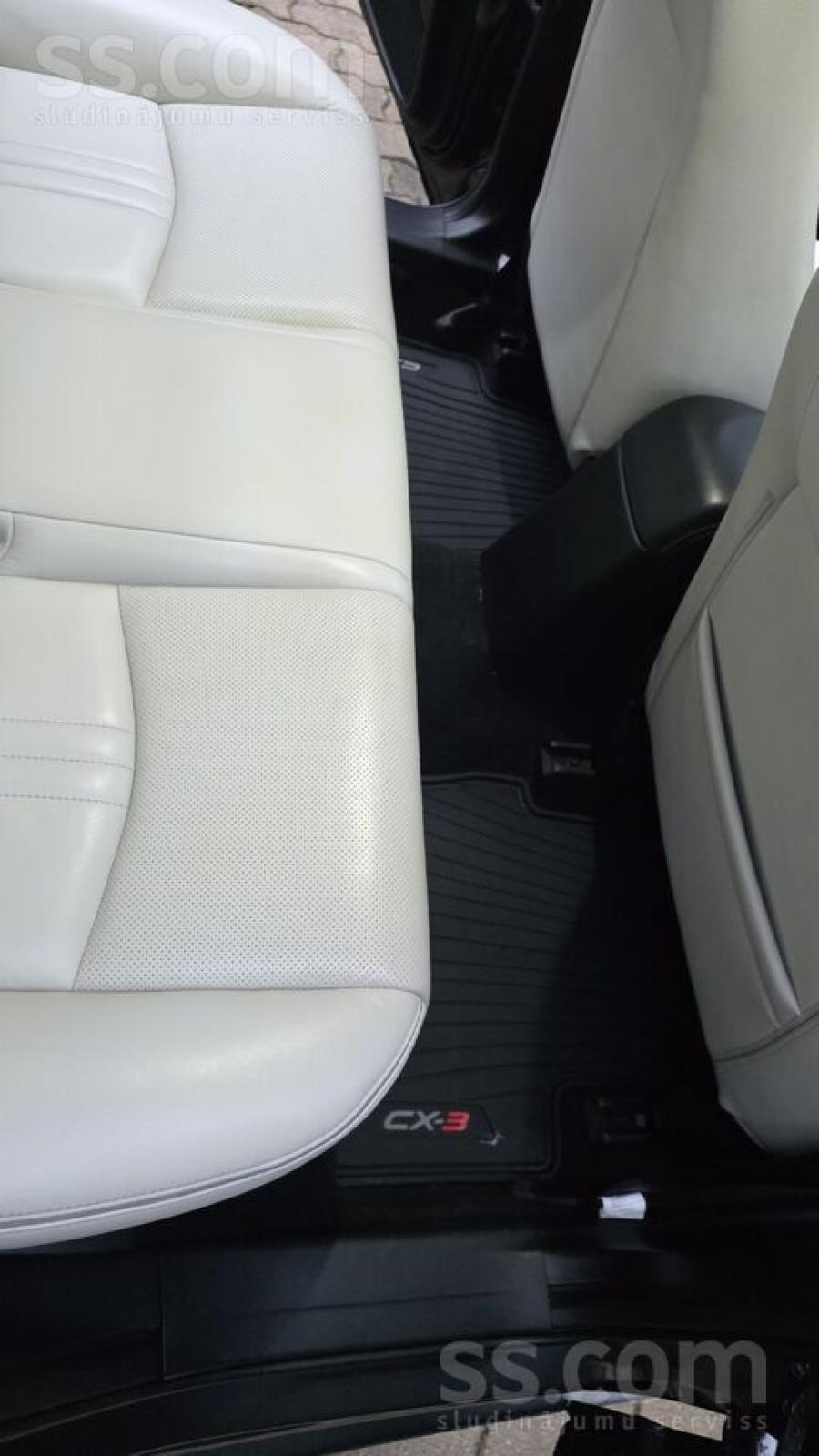 Pelēks Mazda CX-3 2018 Rīga, ar dzinēja tilpumu 2.00 L un nobraukumu 89 tūkst. km par 17100 €, foto 24 vietnē AUTOMOTO.COM.LV