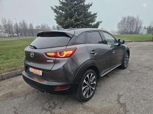 Pelēks Mazda CX-3 2019 Kauņa, ar dzinēja tilpumu 1.76 L un nobraukumu 210 tūkst. km par 11950 €, foto 5 vietnē AUTOMOTO.COM.LV