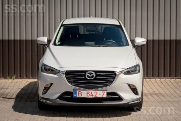 Grey Mazda CX-3 2019 in Talsi, with an engine capacity of 1.80 L and mileage of 171 thousand km for 12950 €, photo 2 on AUTOMOTO.COM.LV