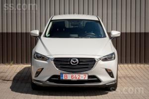 Grey Mazda CX-3 2019 in Talsi, with an engine capacity of 1.80 L and mileage of 171 thousand km for 12950 €, photo 3 on AUTOMOTO.COM.LV