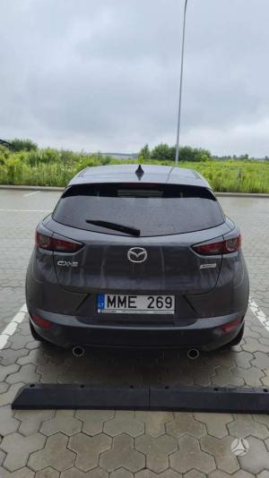 Pelēks Mazda CX-3 2019 Viļņa, ar dzinēja tilpumu 2.00 L un nobraukumu 48 tūkst. km par 15200 €, foto 7 vietnē AUTOMOTO.COM.LV