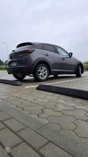Pelēks Mazda CX-3 2019 Viļņa, ar dzinēja tilpumu 2.00 L un nobraukumu 48 tūkst. km par 15200 €, foto 10 vietnē AUTOMOTO.COM.LV