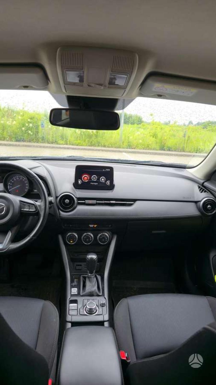 Pelēks Mazda CX-3 2019 Viļņa, ar dzinēja tilpumu 2.00 L un nobraukumu 48 tūkst. km par 15200 €, foto 12 vietnē AUTOMOTO.COM.LV