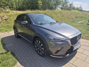 Grey Mazda CX-3 2019 in Vilnius, with an engine capacity of 2.00 L and mileage of 88 thousand km for 17000 €, photo  on AUTOMOTO.COM.LV