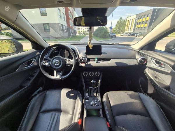 Grey Mazda CX-3 2019 in Vilnius, with an engine capacity of 2.00 L and mileage of 88 thousand km for 17000 €, photo 7 on AUTOMOTO.COM.LV