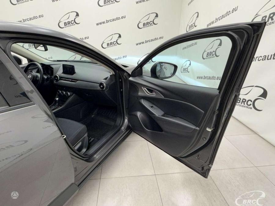 Pelēks Mazda CX-3 2019 Viļņa, ar dzinēja tilpumu 2.00 L un nobraukumu 49 tūkst. km par 15500 €, foto 7 vietnē AUTOMOTO.COM.LV