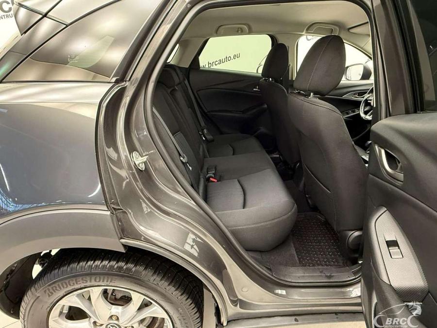 Pelēks Mazda CX-3 2019 Viļņa, ar dzinēja tilpumu 2.00 L un nobraukumu 49 tūkst. km par 15500 €, foto 10 vietnē AUTOMOTO.COM.LV
