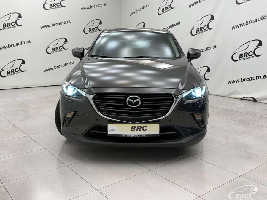 Pelēks Mazda CX-3 2019 Viļņa, ar dzinēja tilpumu 2.00 L un nobraukumu 49 tūkst. km par 15500 €, foto 23 vietnē AUTOMOTO.COM.LV