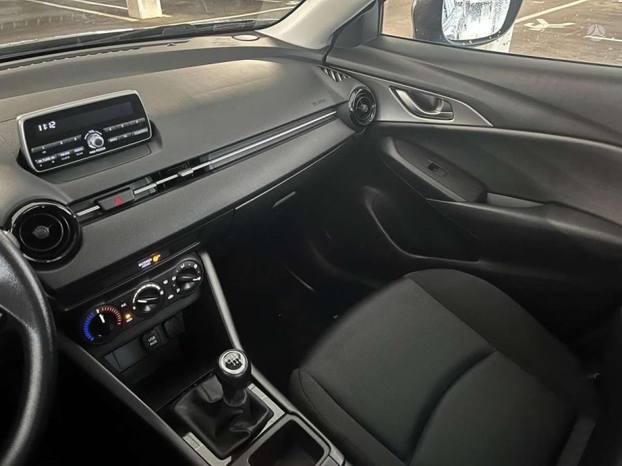 Pelēks Mazda CX-3 2020 Viļņa, ar dzinēja tilpumu 2.00 L un nobraukumu 90 tūkst. km par 10900 €, foto 7 vietnē AUTOMOTO.COM.LV