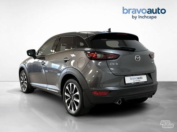Pelēks Mazda CX-3 2021 Viļņa, ar dzinēja tilpumu 2.00 L un nobraukumu 44 tūkst. km par 20800 €, foto 4 vietnē AUTOMOTO.COM.LV