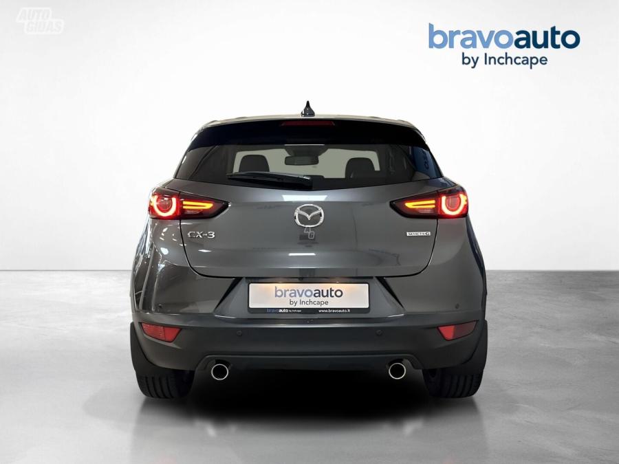 Grey Mazda CX-3 2021 in Vilnius, with an engine capacity of 2.00 L and mileage of 44 thousand km for 20800 €, photo 5 on AUTOMOTO.COM.LV