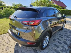 Pelēks Mazda CX-3 2016 Ogre, ar dzinēja tilpumu 1.50 L un nobraukumu 125 tūkst. km par 7250 €, foto 5 vietnē AUTOMOTO.COM.LV