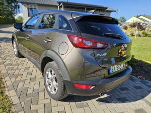 Pelēks Mazda CX-3 2016 Ogre, ar dzinēja tilpumu 1.50 L un nobraukumu 125 tūkst. km par 7250 €, foto 6 vietnē AUTOMOTO.COM.LV