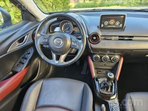 Pelēks Mazda CX-3 2016 Ogre, ar dzinēja tilpumu 1.50 L un nobraukumu 125 tūkst. km par 7250 €, foto 12 vietnē AUTOMOTO.COM.LV