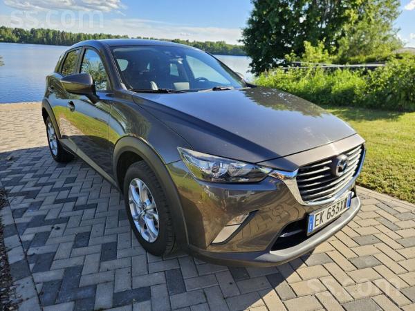 Pelēks Mazda CX-3 2016 Ogre, ar dzinēja tilpumu 1.50 L un nobraukumu 125 tūkst. km par 7250 €, foto 3 vietnē AUTOMOTO.COM.LV