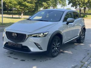 Pelēks Mazda CX-3 2016 Tauragė, ar dzinēja tilpumu 1.50 L un nobraukumu 183 tūkst. km par 8200 €, foto  vietnē AUTOMOTO.COM.LV