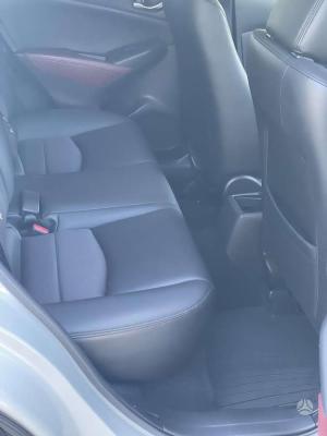 Grey Mazda CX-3 2016 in Taurage, with an engine capacity of 1.50 L and mileage of 183 thousand km for 8200 €, photo 12 on AUTOMOTO.COM.LV