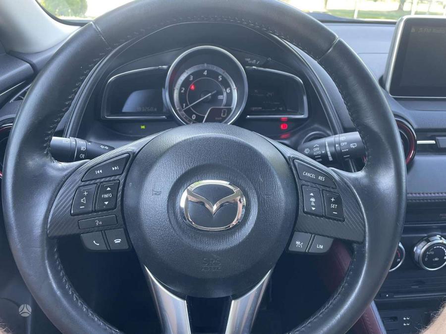 Grey Mazda CX-3 2016 in Taurage, with an engine capacity of 1.50 L and mileage of 183 thousand km for 8200 €, photo 24 on AUTOMOTO.COM.LV