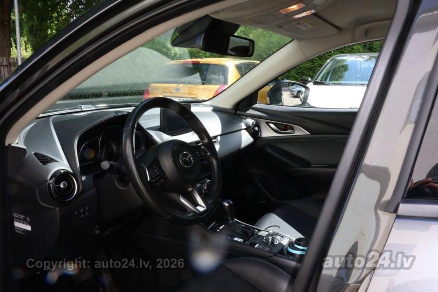Pelēks Mazda CX-3 2019 Rīga, ar dzinēja tilpumu 2.00 L un nobraukumu 89 tūkst. km par 18499 €, foto 8 vietnē AUTOMOTO.COM.LV