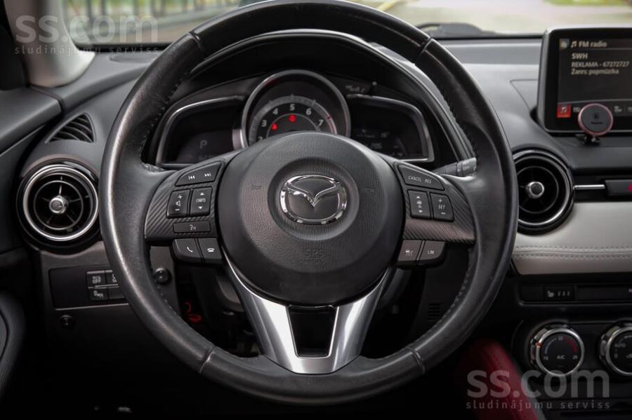 Pelēks Mazda CX-3 2015 Rīga, ar dzinēja tilpumu 2.00 L un nobraukumu 63 tūkst. km par 13700 €, foto 8 vietnē AUTOMOTO.COM.LV