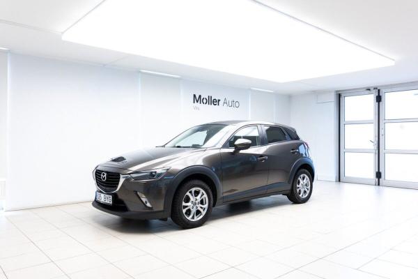Grey Mazda CX-3 2018 in Johvi, with an engine capacity of 2.00 L and mileage of 115 thousand km for 14000 €, photo 1 on AUTOMOTO.COM.LV