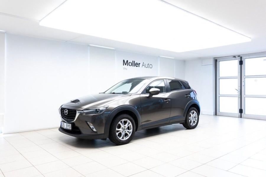 Pelēks Mazda CX-3 2018 Jehvi, ar dzinēja tilpumu 2.00 L un nobraukumu 115 tūkst. km par 14000 €, foto 1 vietnē AUTOMOTO.COM.LV