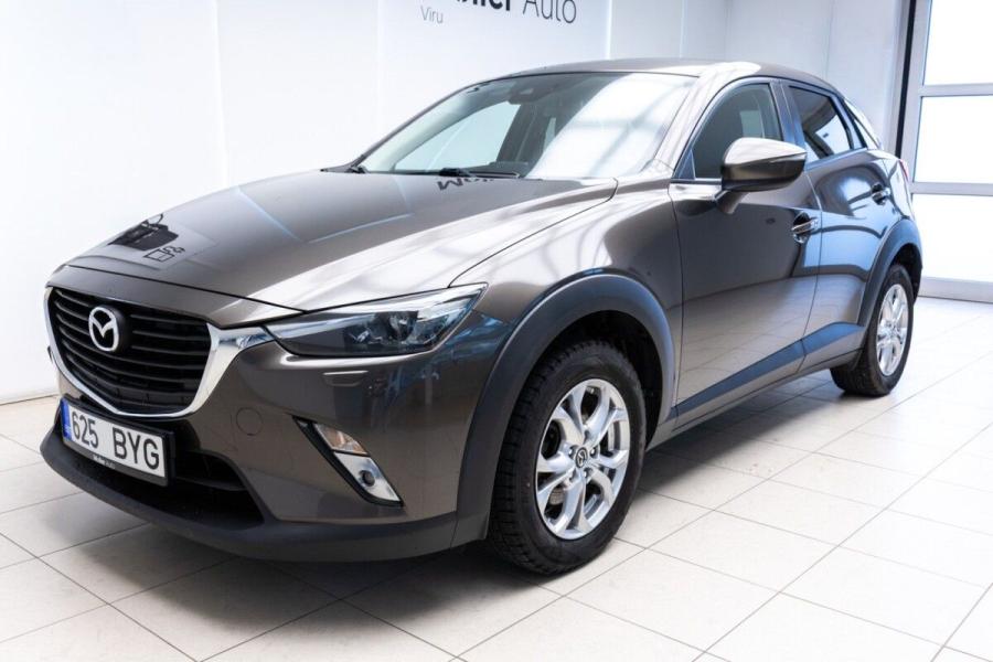 Pelēks Mazda CX-3 2018 Jehvi, ar dzinēja tilpumu 2.00 L un nobraukumu 115 tūkst. km par 14000 €, foto 3 vietnē AUTOMOTO.COM.LV
