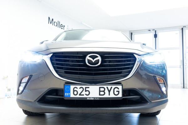 Grey Mazda CX-3 2018 in Johvi, with an engine capacity of 2.00 L and mileage of 115 thousand km for 14000 €, photo 8 on AUTOMOTO.COM.LV