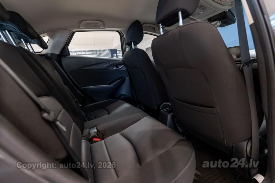 Pelēks Mazda CX-3 2017 Tallina, ar dzinēja tilpumu 2.00 L un nobraukumu 193 tūkst. km par 10900 €, foto 15 vietnē AUTOMOTO.COM.LV
