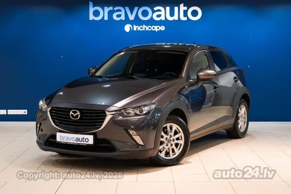Pelēks Mazda CX-3 2017 Tallina, ar dzinēja tilpumu 2.00 L un nobraukumu 125 tūkst. km par 10990 €, foto 1 vietnē AUTOMOTO.COM.LV