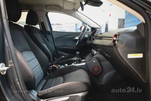 Pelēks Mazda CX-3 2017 Tallina, ar dzinēja tilpumu 2.00 L un nobraukumu 125 tūkst. km par 10990 €, foto 16 vietnē AUTOMOTO.COM.LV