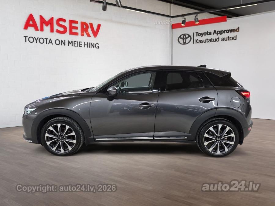 Pelēks Mazda CX-3 2021 Tallina, ar dzinēja tilpumu 2.00 L un nobraukumu 44 tūkst. km par 17490 €, foto 4 vietnē AUTOMOTO.COM.LV