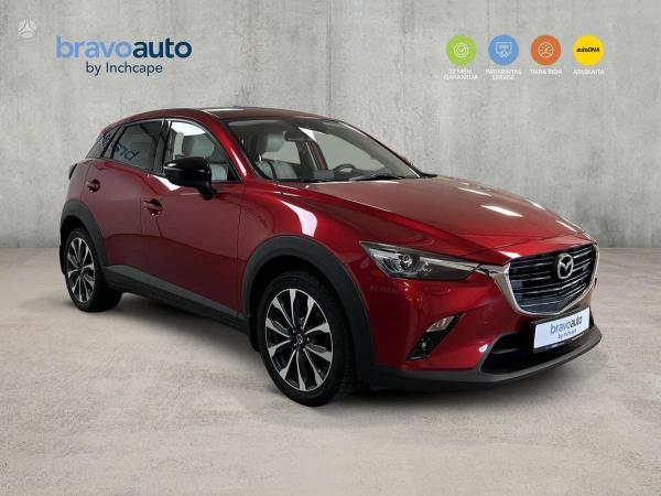 Mazda CX-3 2021 in Vilnius, with an engine capacity of 2.00 L and mileage of 91 thousand km for 19500 €, photo 6 on AUTOMOTO.COM.LV