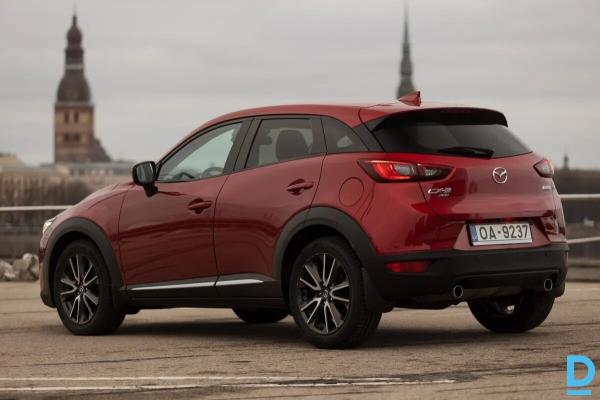 Sarkans Mazda CX-3 2016 Rīga, ar dzinēja tilpumu 1.50 L un nobraukumu 175 tūkst. km par 11550 €, foto 2 vietnē AUTOMOTO.COM.LV