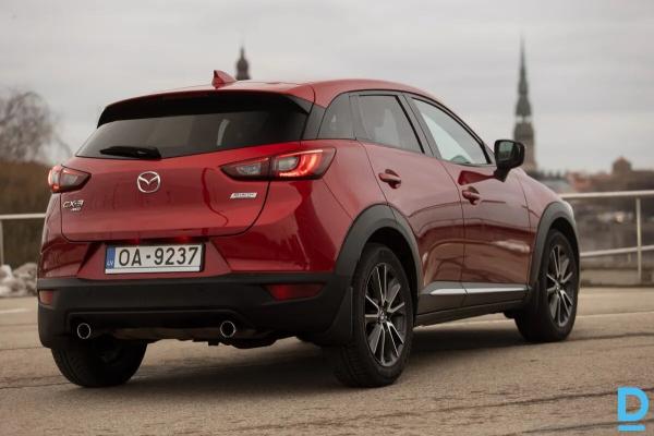 Sarkans Mazda CX-3 2016 Rīga, ar dzinēja tilpumu 1.50 L un nobraukumu 175 tūkst. km par 11550 €, foto 3 vietnē AUTOMOTO.COM.LV