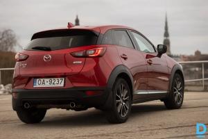 Red Mazda CX-3 2016 in Riga, with an engine capacity of 1.50 L and mileage of 175 thousand km for 11550 €, photo 3 on AUTOMOTO.COM.LV