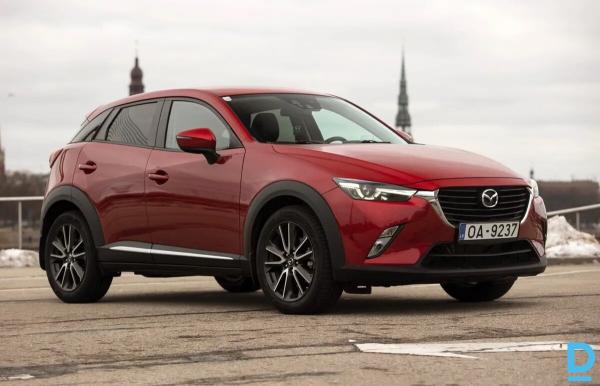 Sarkans Mazda CX-3 2016 Rīga, ar dzinēja tilpumu 1.50 L un nobraukumu 175 tūkst. km par 11550 €, foto 4 vietnē AUTOMOTO.COM.LV