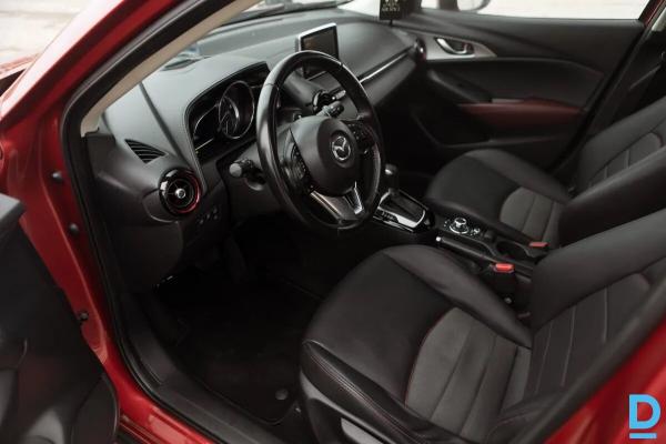 Sarkans Mazda CX-3 2016 Rīga, ar dzinēja tilpumu 1.50 L un nobraukumu 175 tūkst. km par 11550 €, foto 5 vietnē AUTOMOTO.COM.LV