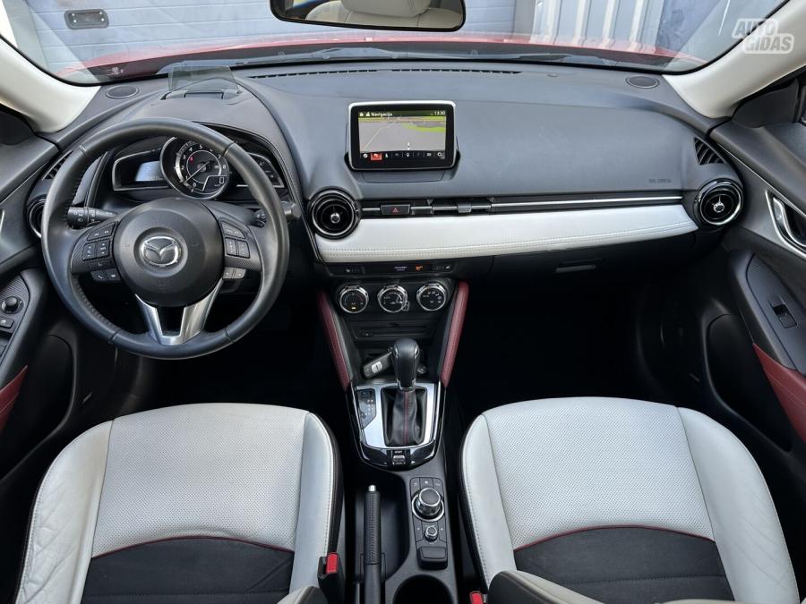 Sarkans Mazda CX-3 2016 Kauņa, ar dzinēja tilpumu 2.00 L un nobraukumu 104 tūkst. km par 14971 €, foto 13 vietnē AUTOMOTO.COM.LV