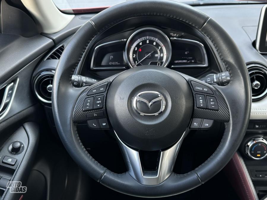 Sarkans Mazda CX-3 2016 Kauņa, ar dzinēja tilpumu 2.00 L un nobraukumu 104 tūkst. km par 14971 €, foto 14 vietnē AUTOMOTO.COM.LV