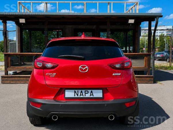 Красный Мазда СХ-3 2016 в Рига, объемом двигателя 1.50 л и пробегом 176 тыс. км за 10450 €, фото 6 на AUTOMOTO.COM.LV