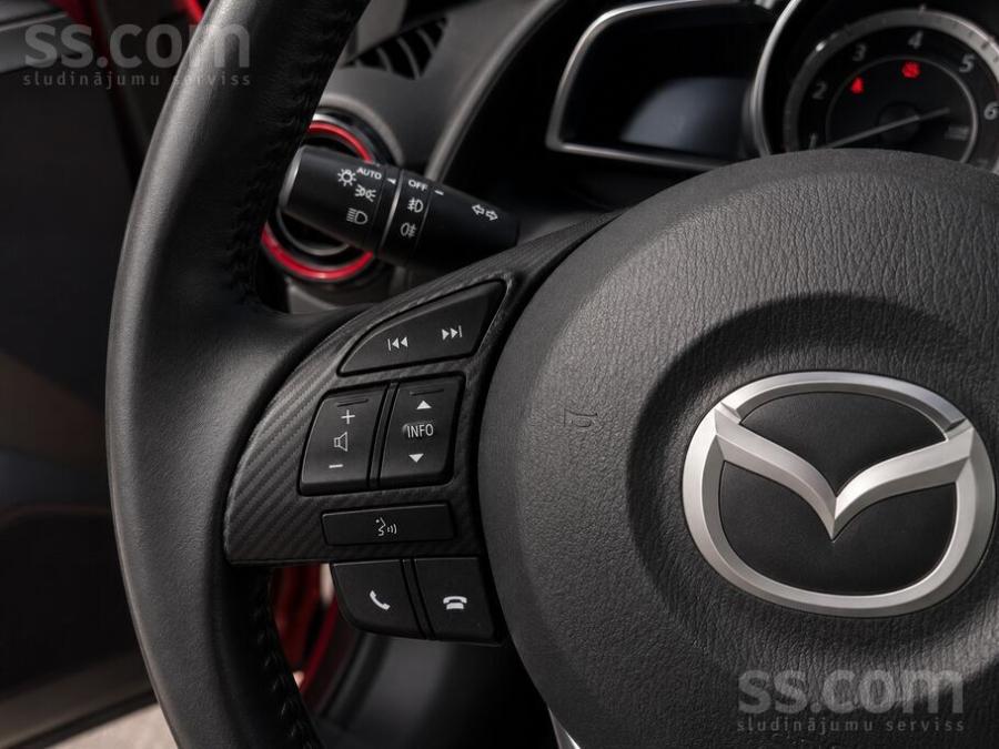 Red Mazda CX-3 2016 in Riga, with an engine capacity of 1.50 L and mileage of 176 thousand km for 10450 €, photo 24 on AUTOMOTO.COM.LV