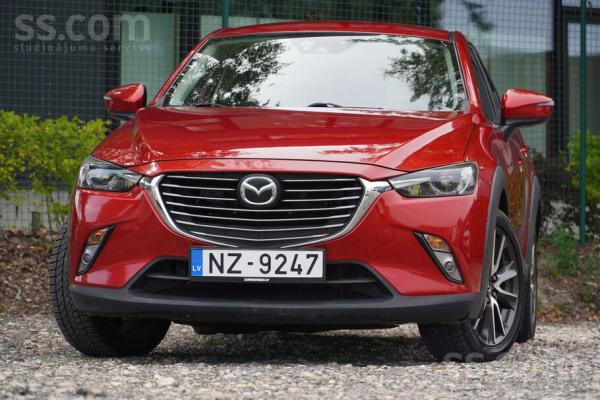 Sarkans Mazda CX-3 2016 Rīga, ar dzinēja tilpumu 1.50 L un nobraukumu 191 tūkst. km par 9990 €, foto 4 vietnē AUTOMOTO.COM.LV