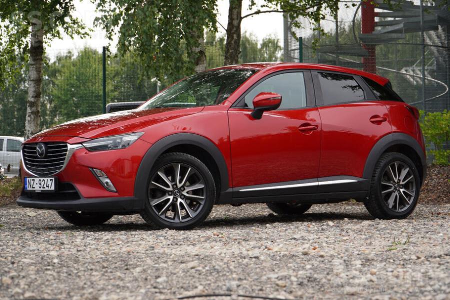 Sarkans Mazda CX-3 2016 Rīga, ar dzinēja tilpumu 1.50 L un nobraukumu 191 tūkst. km par 9990 €, foto 7 vietnē AUTOMOTO.COM.LV