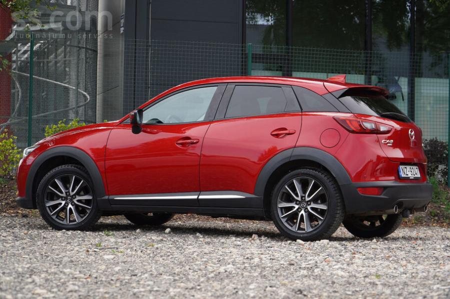 Sarkans Mazda CX-3 2016 Rīga, ar dzinēja tilpumu 1.50 L un nobraukumu 191 tūkst. km par 9990 €, foto 8 vietnē AUTOMOTO.COM.LV