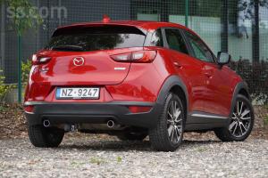 Sarkans Mazda CX-3 2016 Rīga, ar dzinēja tilpumu 1.50 L un nobraukumu 191 tūkst. km par 9990 €, foto 11 vietnē AUTOMOTO.COM.LV